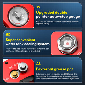 GX CS4-I Portable PCP Air Compressor, 350W Powerful Motor,Max 5800Psi ...